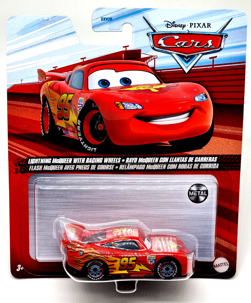 Lightning Mcqueen Car Track Disney Pixar Cars Movie Racing Red