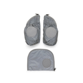 ergobag Seitentaschen Zip-Set Reflex Silber