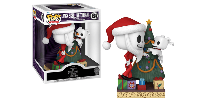 Funko POP Deluxe: TNBC 30th - Jack&Zero w/Tree
