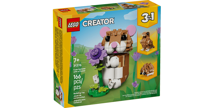 LEGO® Creator 31376 Niedlicher Hamster mit Blume