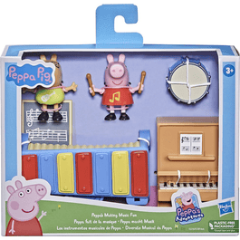 Peppa Pig - Peppa macht Musik mit 2 Spielfiguren