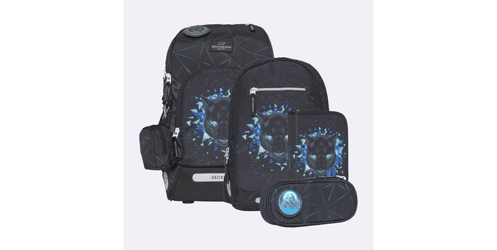 Beckmann Schulrucksack Active Air FLX Set Panther