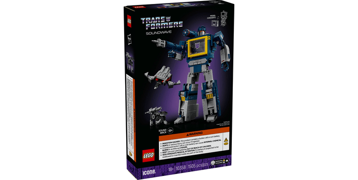 LEGO® Icons 10358 Transformers: Soundwave