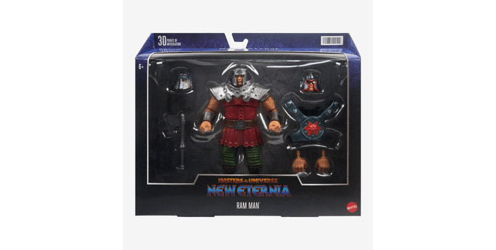 Masters of the Universe Masterverse Deluxe New Eternia Ram Man