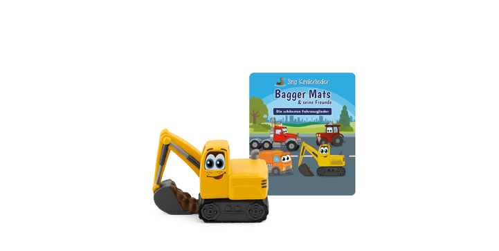 tonies® - Sing Kinderlieder - Bagger Mats & seine Freunde: Die ...