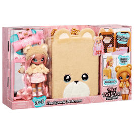 Na!Na!Na! Surprise 3-in-1 Backpack Schlafzimmer Serie 2 mit Sarah Snuggles